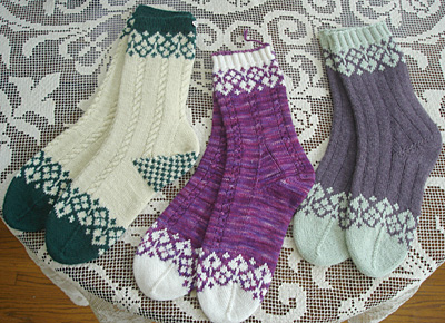 Hearts & Flowers Sock Pattern | Knitting, writing and other joys